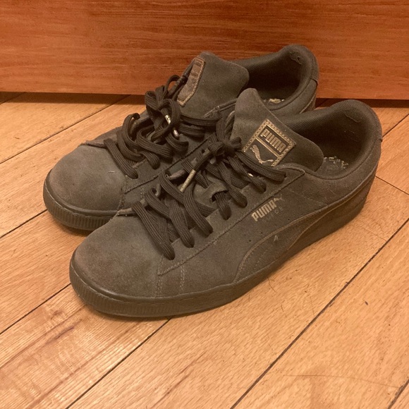 Puma | Shoes | Puma Suede Olive Green | Poshmark